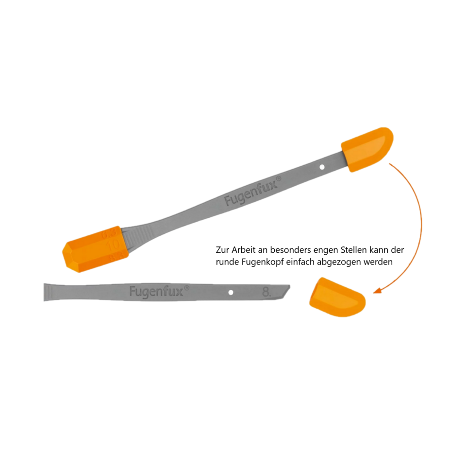 Spachtel Fugenfux Multitool orange